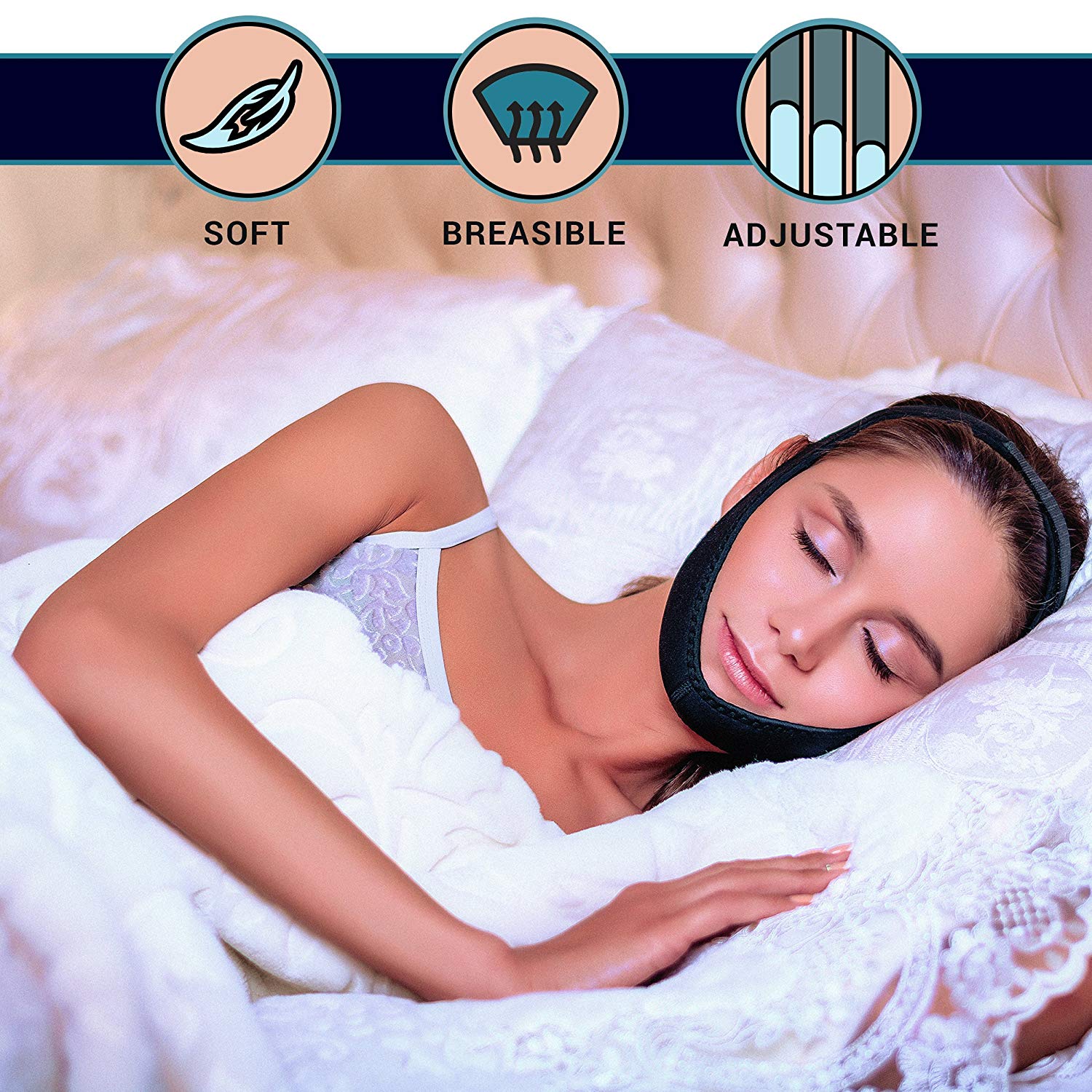 6 Best Chin Straps for Snoring Reviewed in Detail (Aug. 2021)