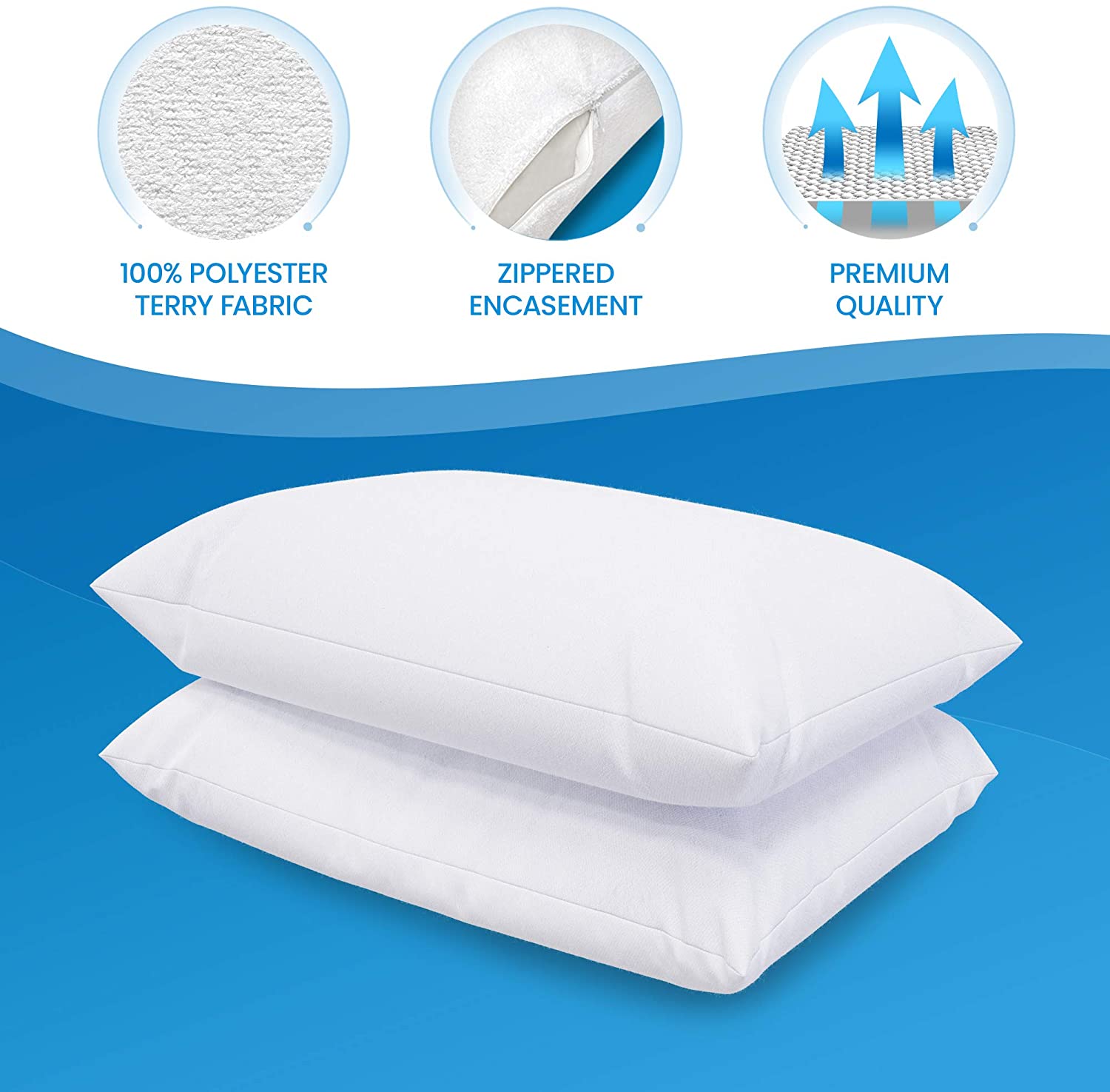 10 Best Pillow Protectors Reviewed in Detail (Feb. 2021)